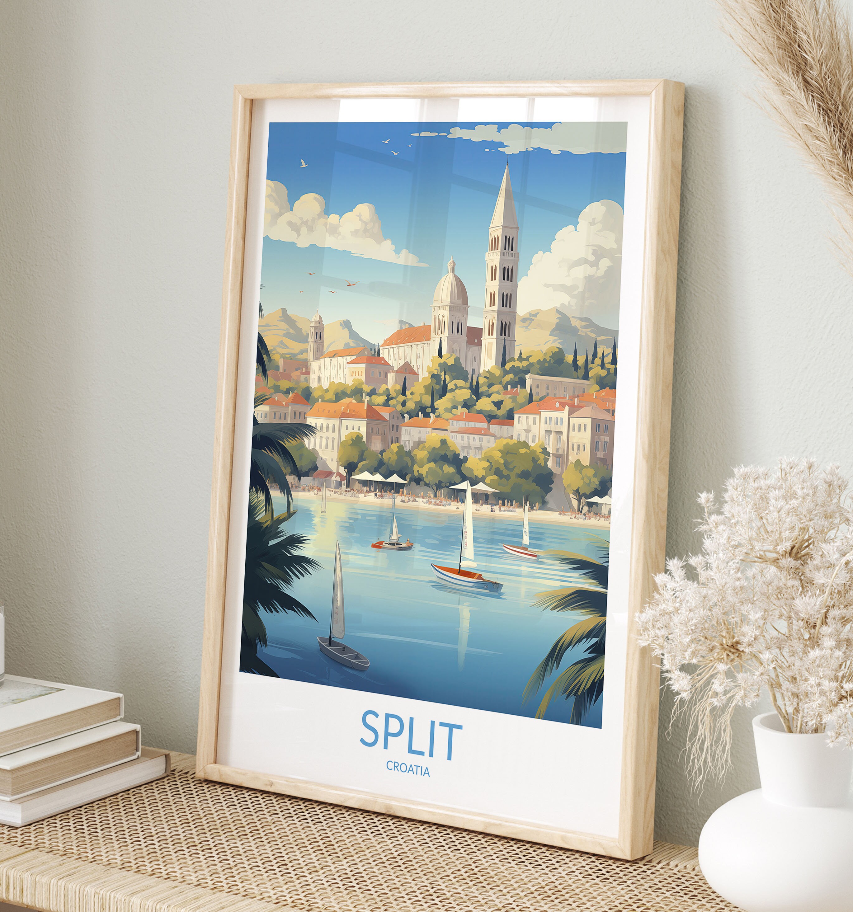 Split Print No 2, Split Poster, Split Art Print, Split Artwork, Split ...