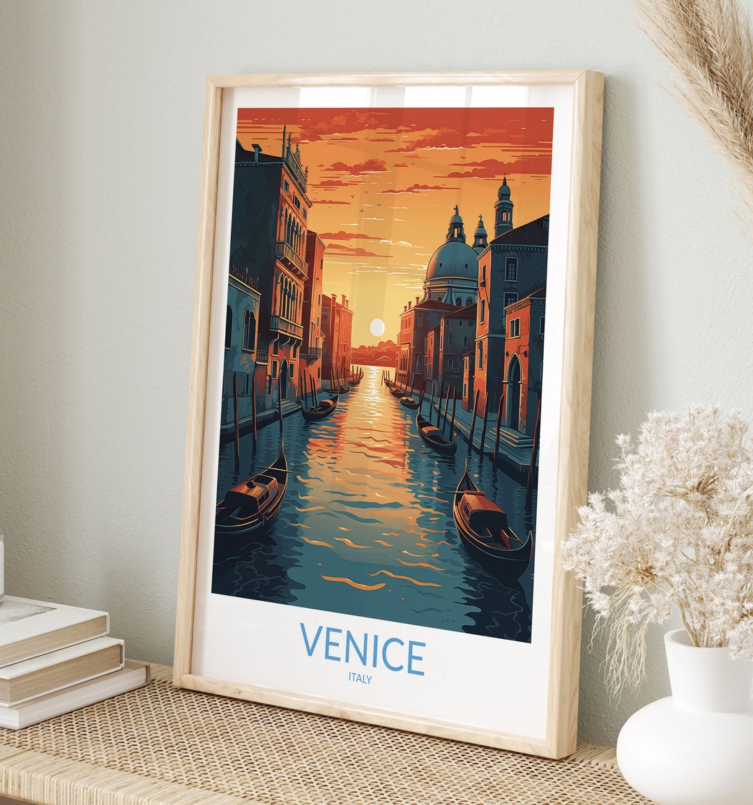 Venice Print No 3, Venice Poster, Venice Wall Art, Venice Art Print ...