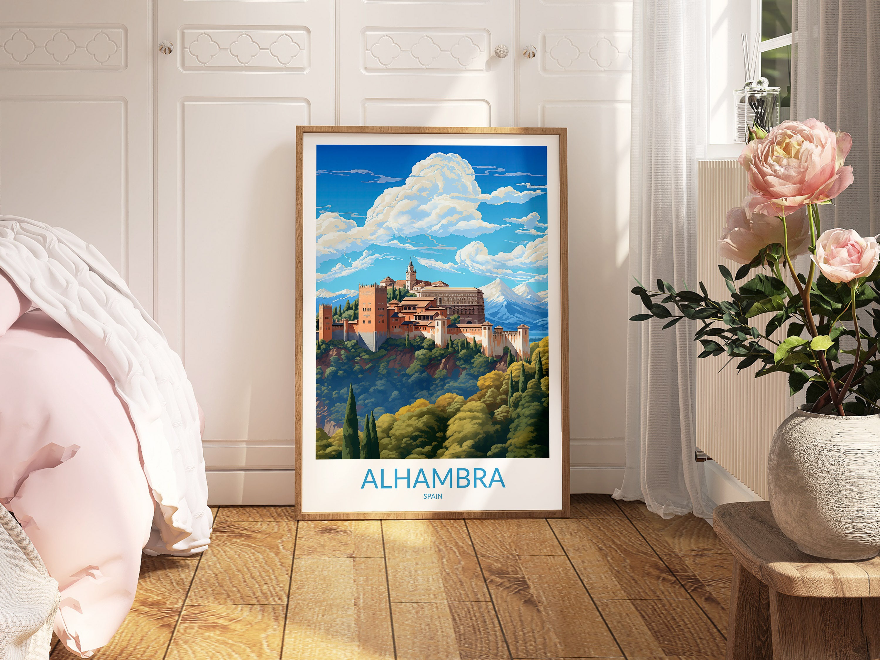 Alhambra Print No 2 Alhambra Poster Alhambra Wall Art - Etsy