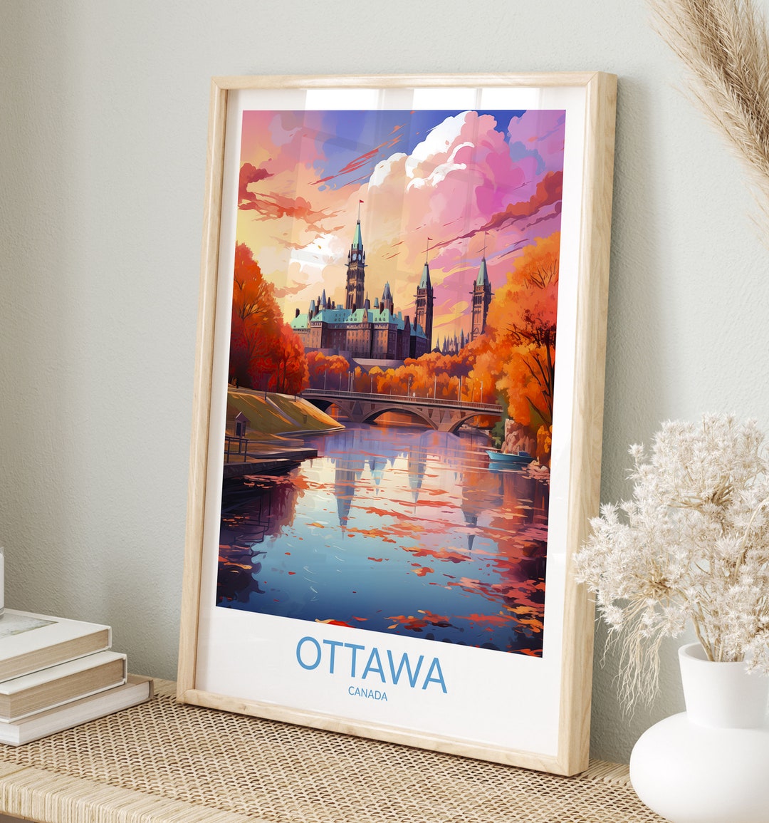 Ottawa Travel Print No 6, Ottawa Poster, Ottawa Artwork, Ottawa Travel ...