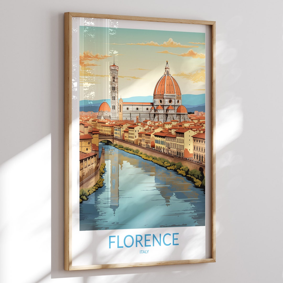 Florence Print, Florence Poster, Florence Wall Art, Florence Art Print ...