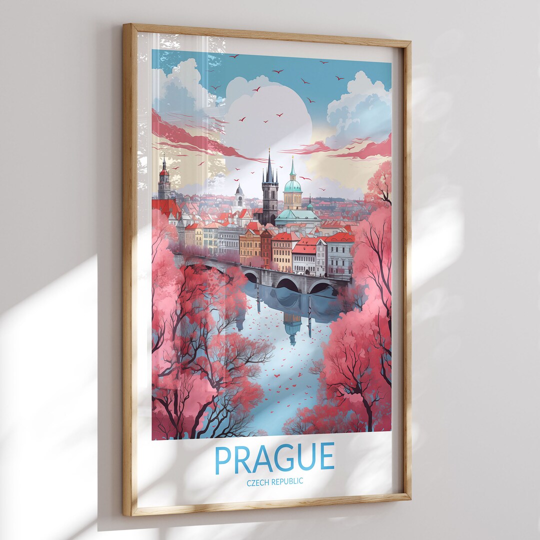 Prague Print No 5, Prague Poster, Prague Wall Art, Prague Art Print ...