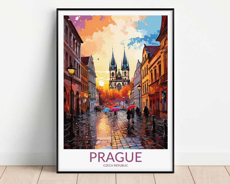 Prague Print No 7, Prague Poster, Prague Wall Art, Prague Art Print ...