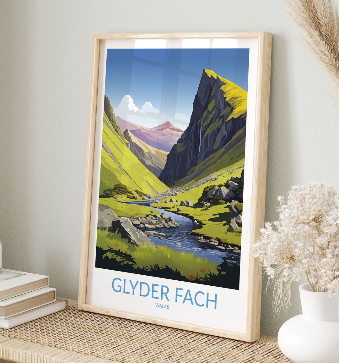 Glyder Fach Print, Glyder Fach Poster, Glyder Fach Wall Art, Glyder ...