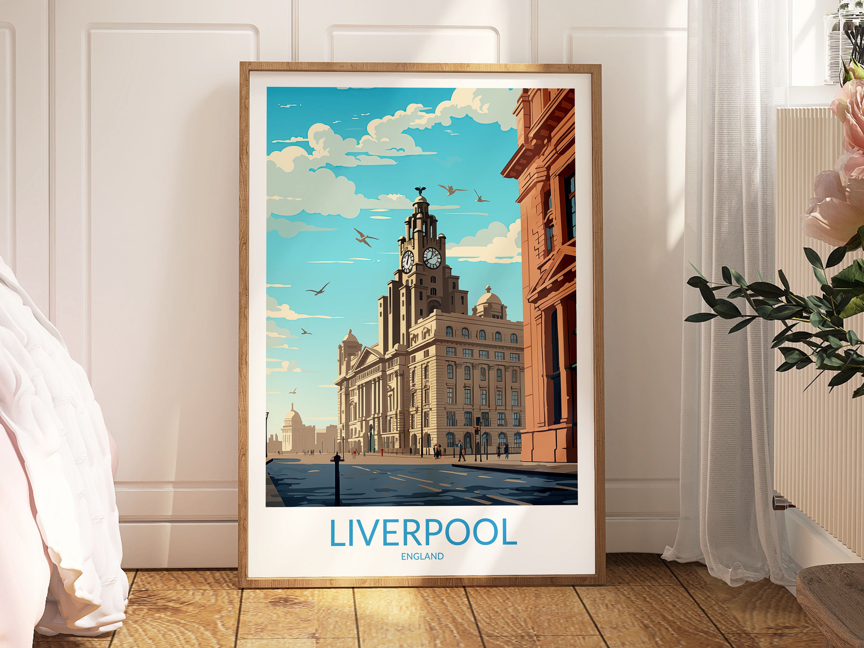 Liverpool Print No 2, Liverpool Poster, Liverpool Wall Art, Liverpool ...
