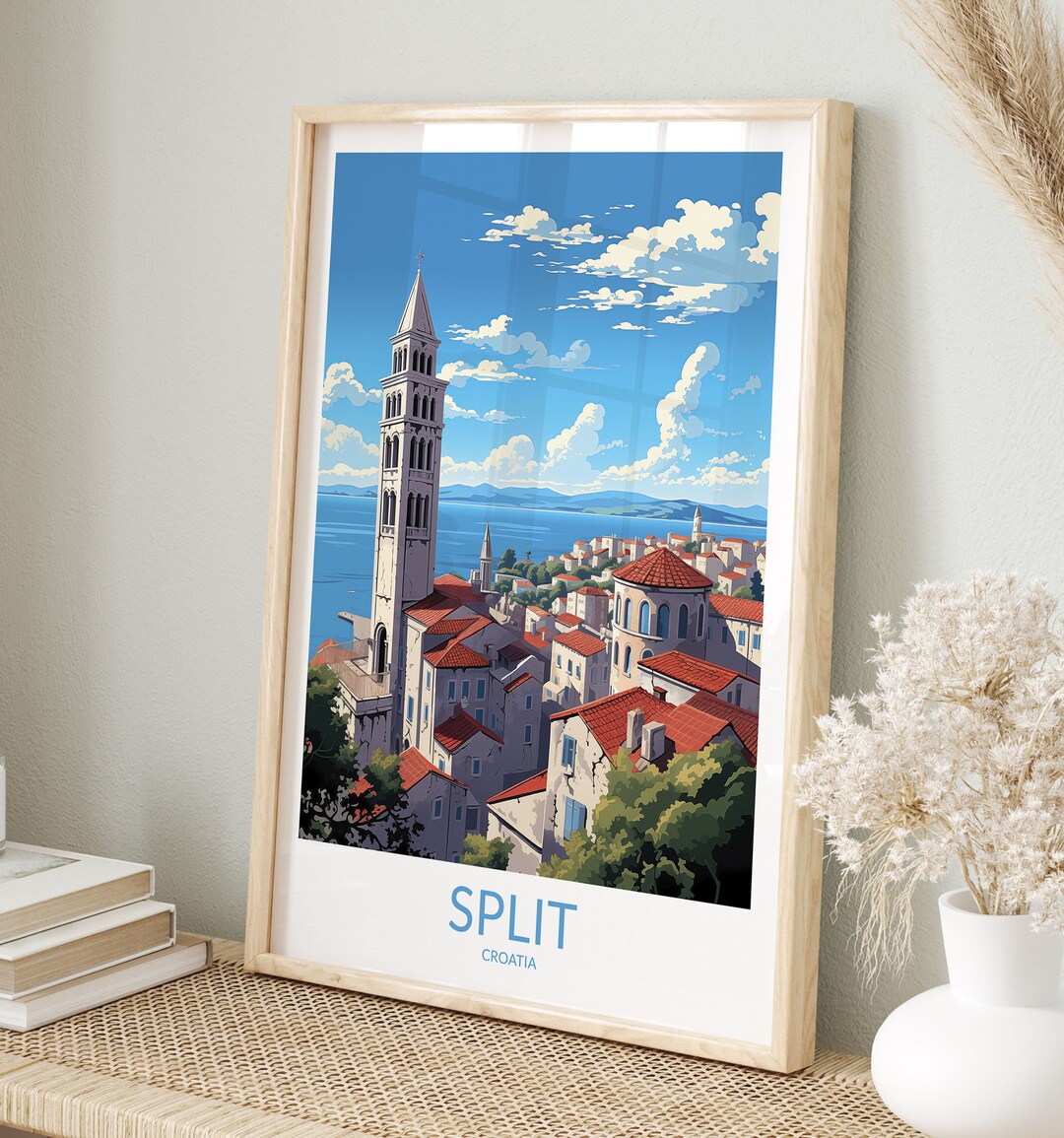 Split Print, Split Poster, Split Wall Art, Split Art Print, Split ...
