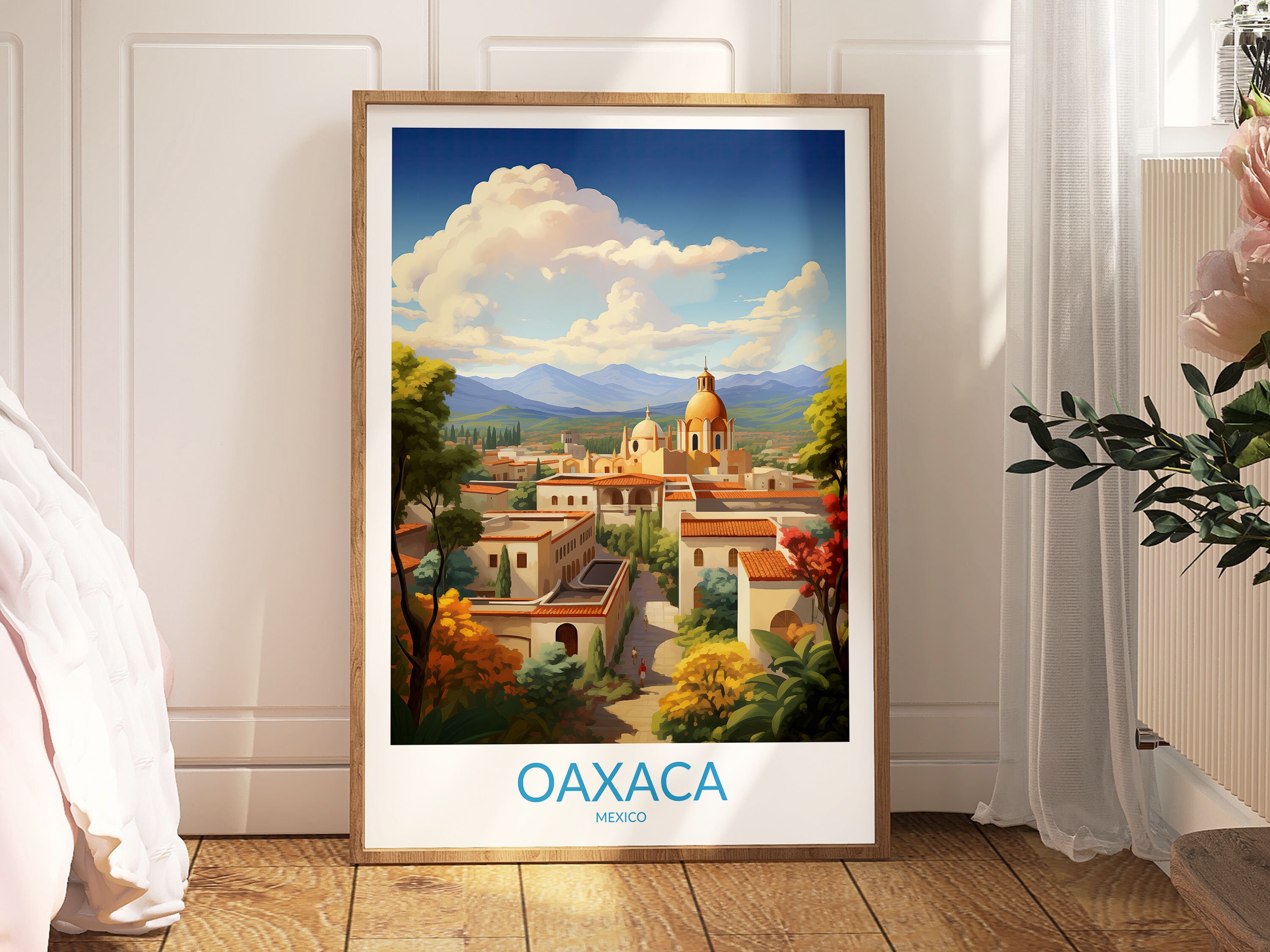 Oaxaca Print, Oaxaca Poster, Oaxaca Wall Art, Oaxaca Art Print, Oaxaca ...