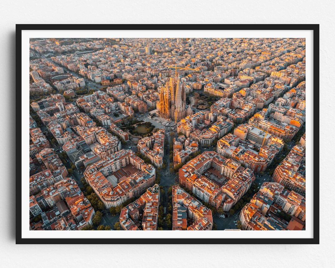 Sagrada Familia Print, Sagrada Familia Art, Barcelona Print, Barcelona ...