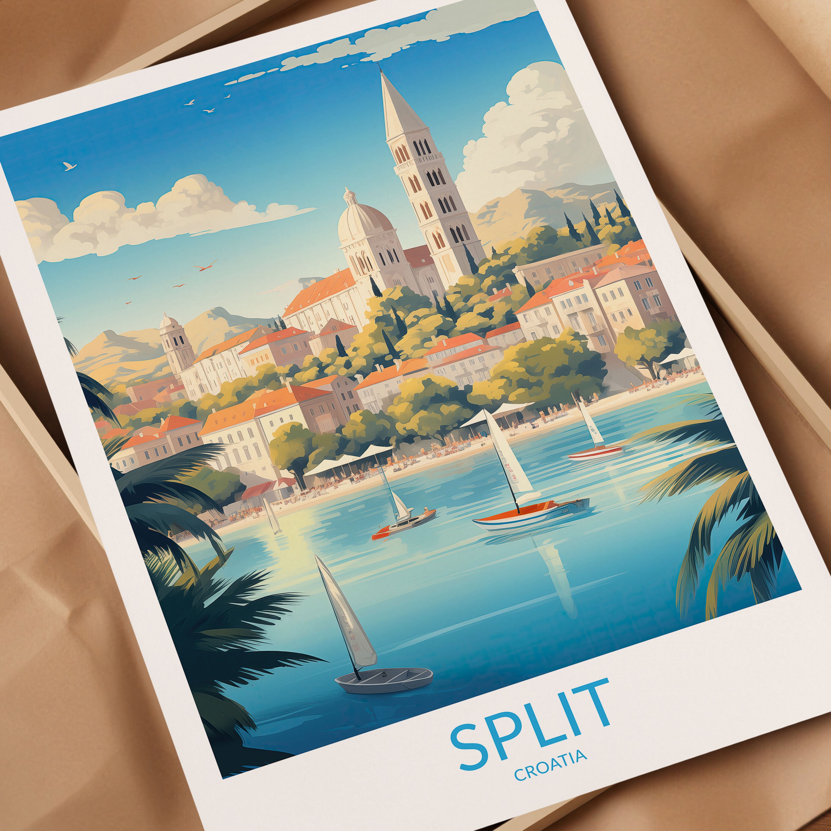Split Print No 2, Split Poster, Split Art Print, Split Artwork, Split ...
