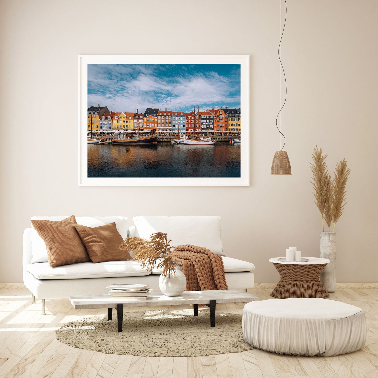 Copenhagen Photo Print, Sunny Day Poster, Urban Wall Art From ...