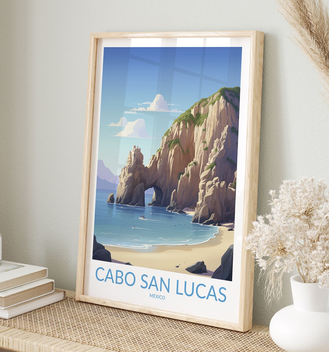Cabo San Lucas Print No 3, Cabo San Lucas Poster, Home Decor, Cabo San ...