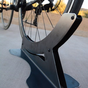 Modern Metal Bike Storage Stand - Etsy