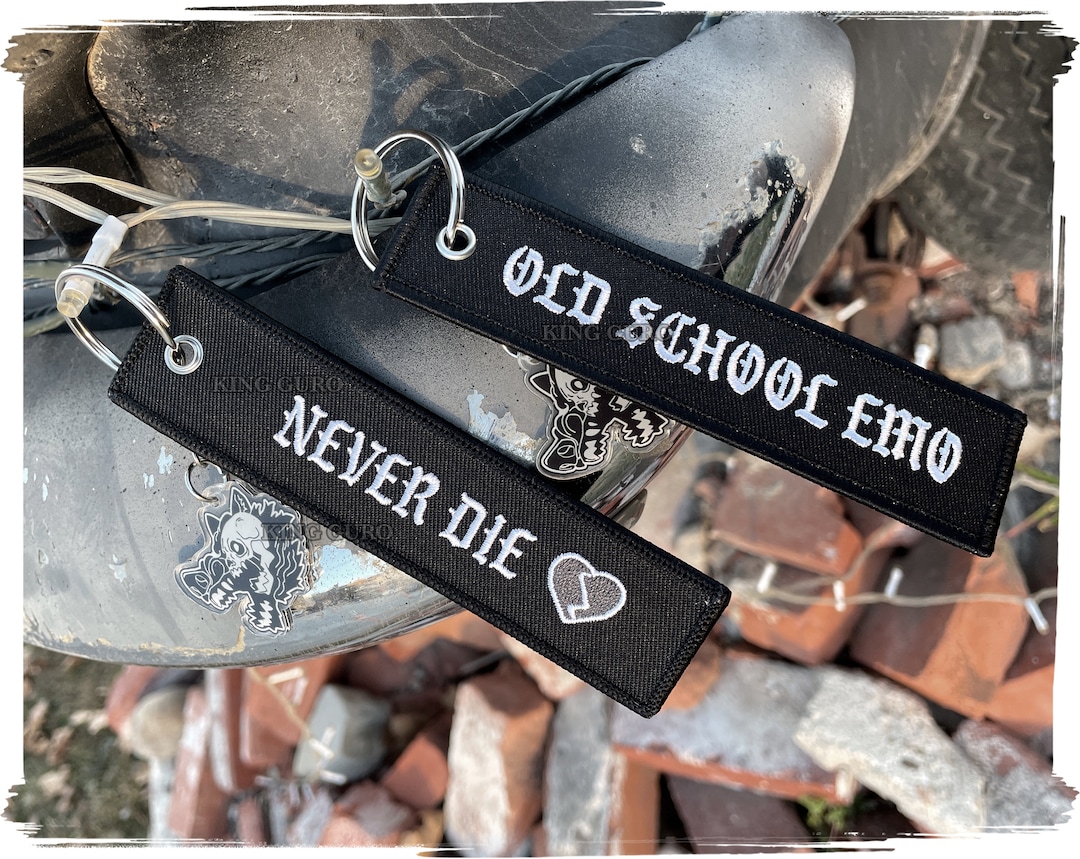 King Guro: Old School Emo Flight Tag | Embroidered Emo Jet Tag ...