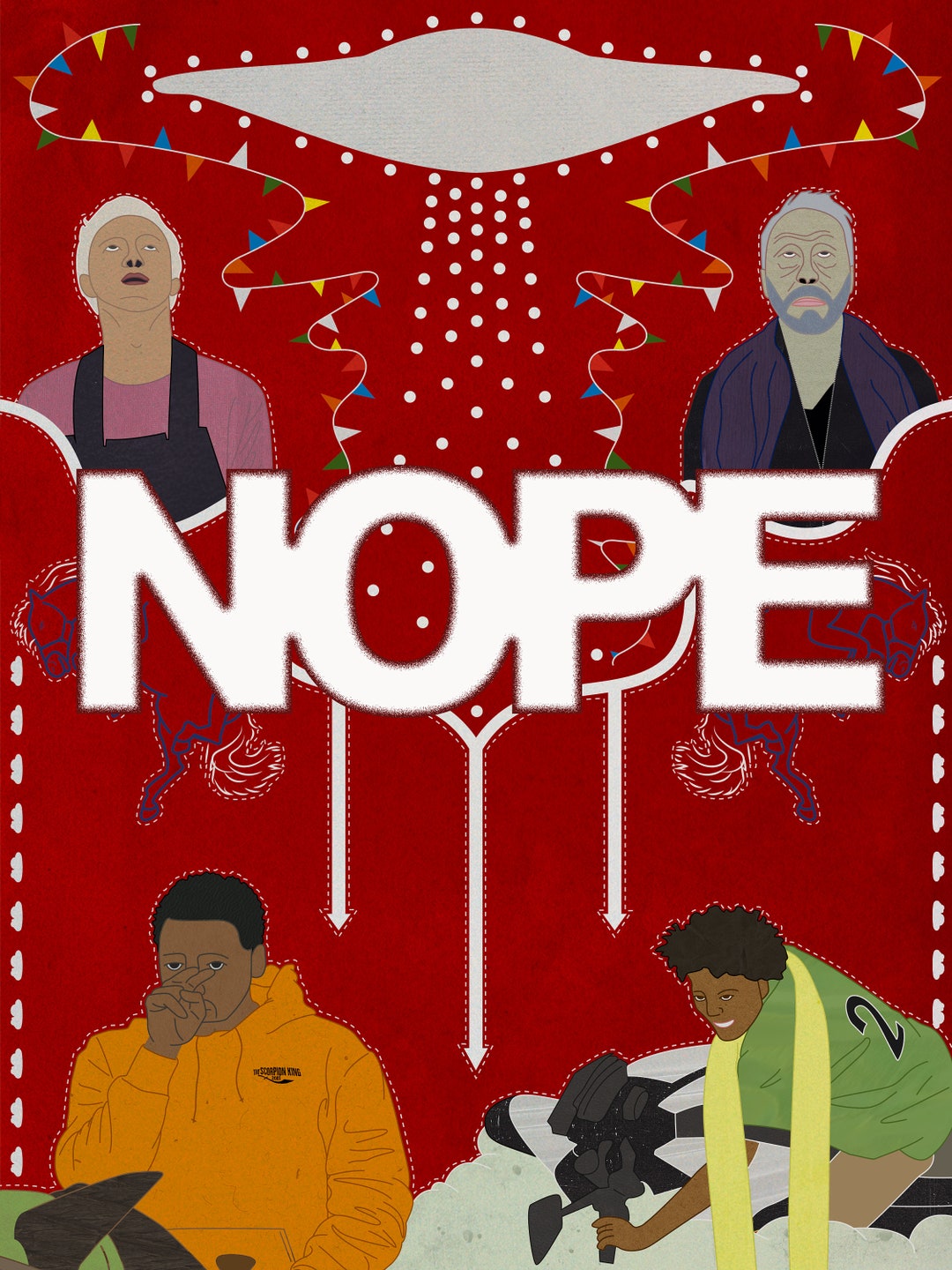Jordan Peele NOPE – Fan Made Movie Poster - Etsy