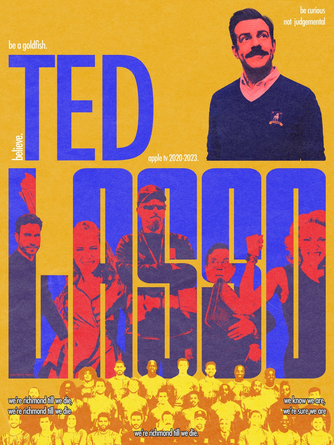 Ted Lasso – Fan Made Poster - Etsy