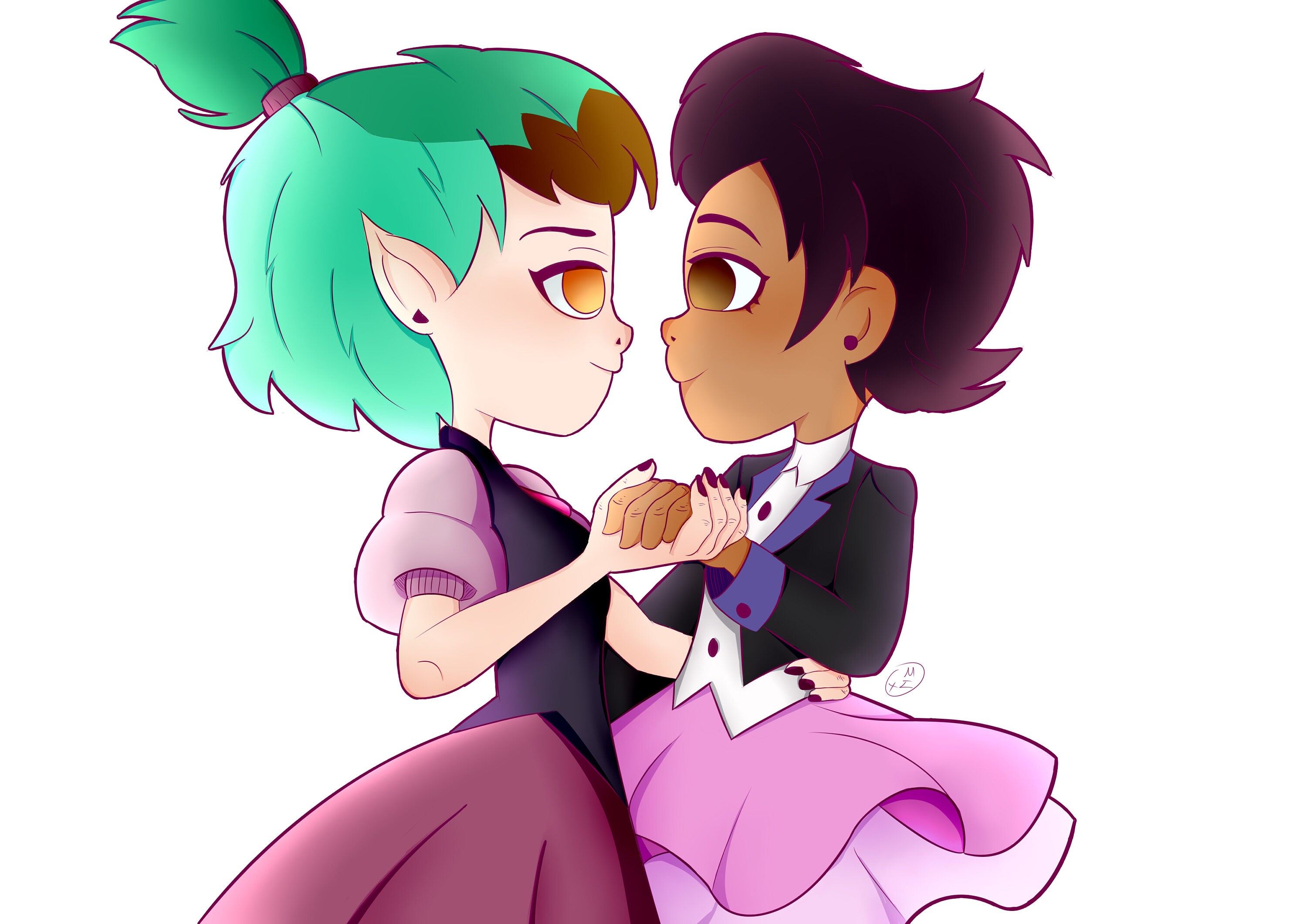 Amity and Light Sticker/sticker the Owl House - Etsy