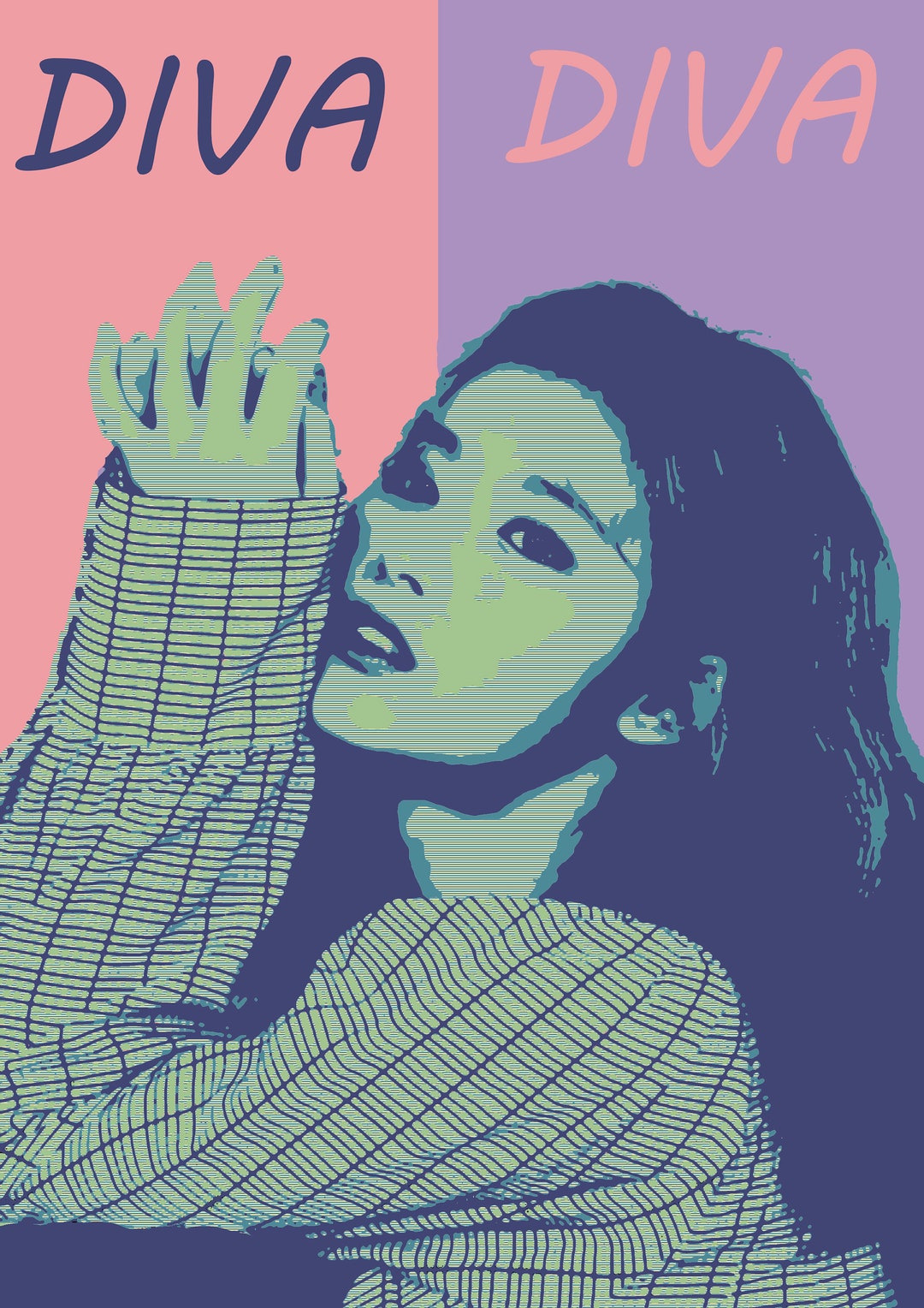 Print A4 of Kpop Diva Sana for TWICE - Etsy