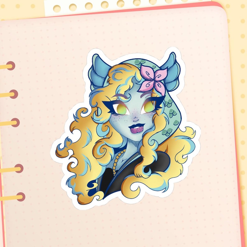 Monster High Sticker by Lagoona Blue - Etsy