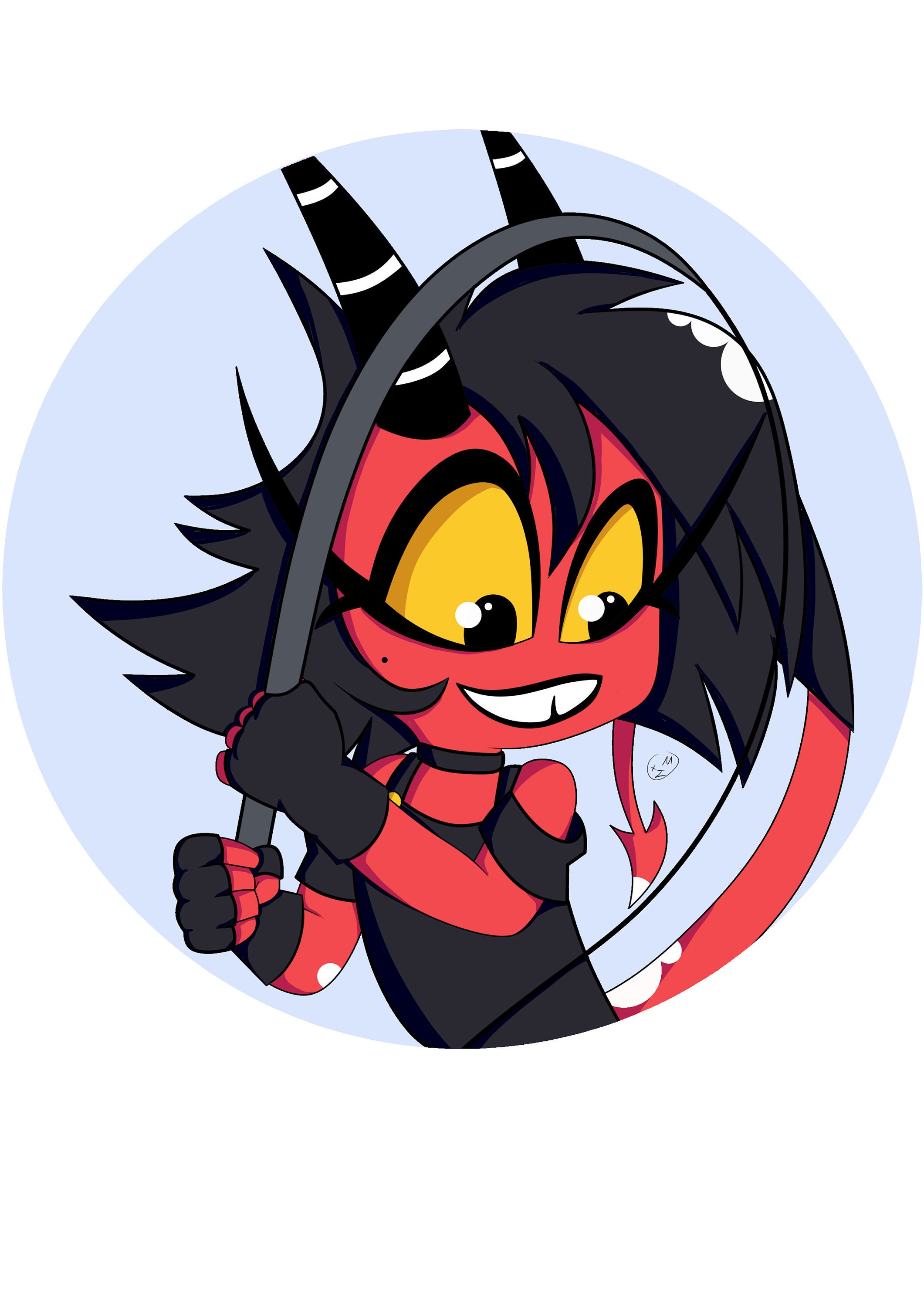 Pack of Stickers/sticker Pack Helluva Boss Blitz Millie - Etsy UK