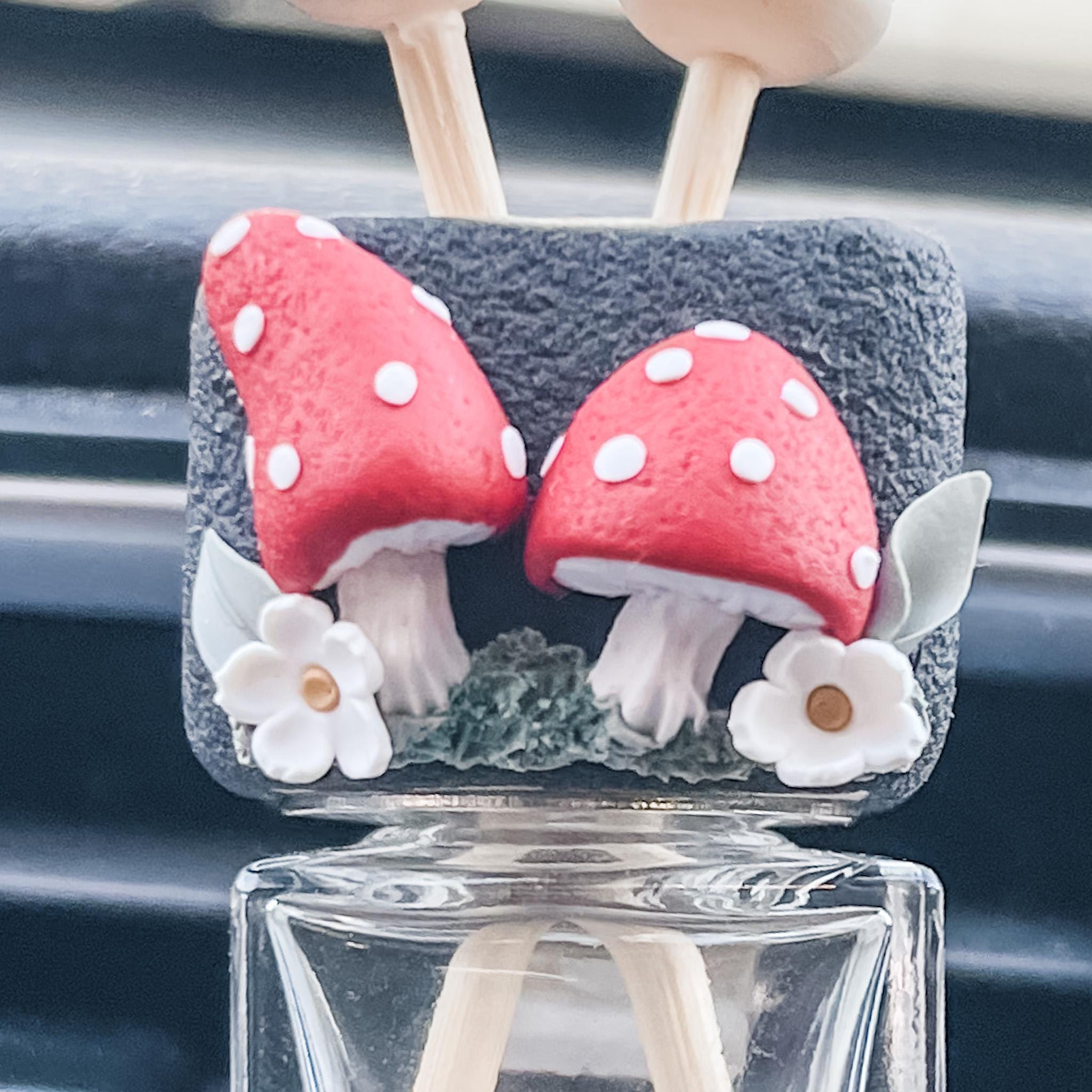 Mushroom Diffuser for Car, Vent Clip Freshie, Reed Diffuser for ...