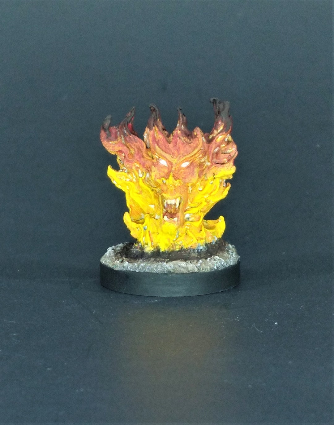Reaper Metal Miniature Lesser Fire Elemental Painted - Etsy