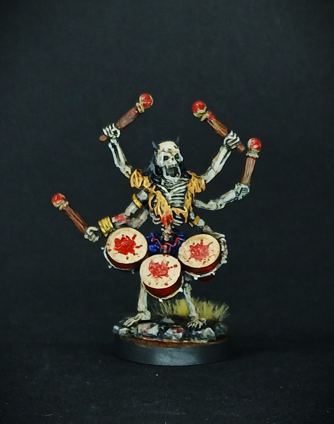 Reaper Miniature Metal Arachno Assassin Undead Construct Skeleton ...