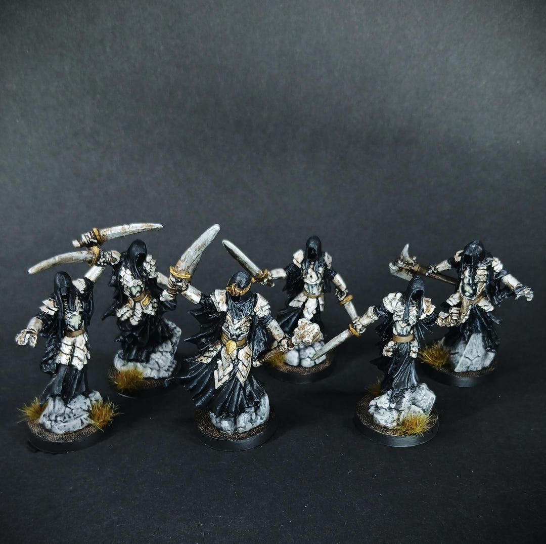 Reaper Miniatures Bones IV Wraiths Set of 6 nazgul, Ring Wraiths ...