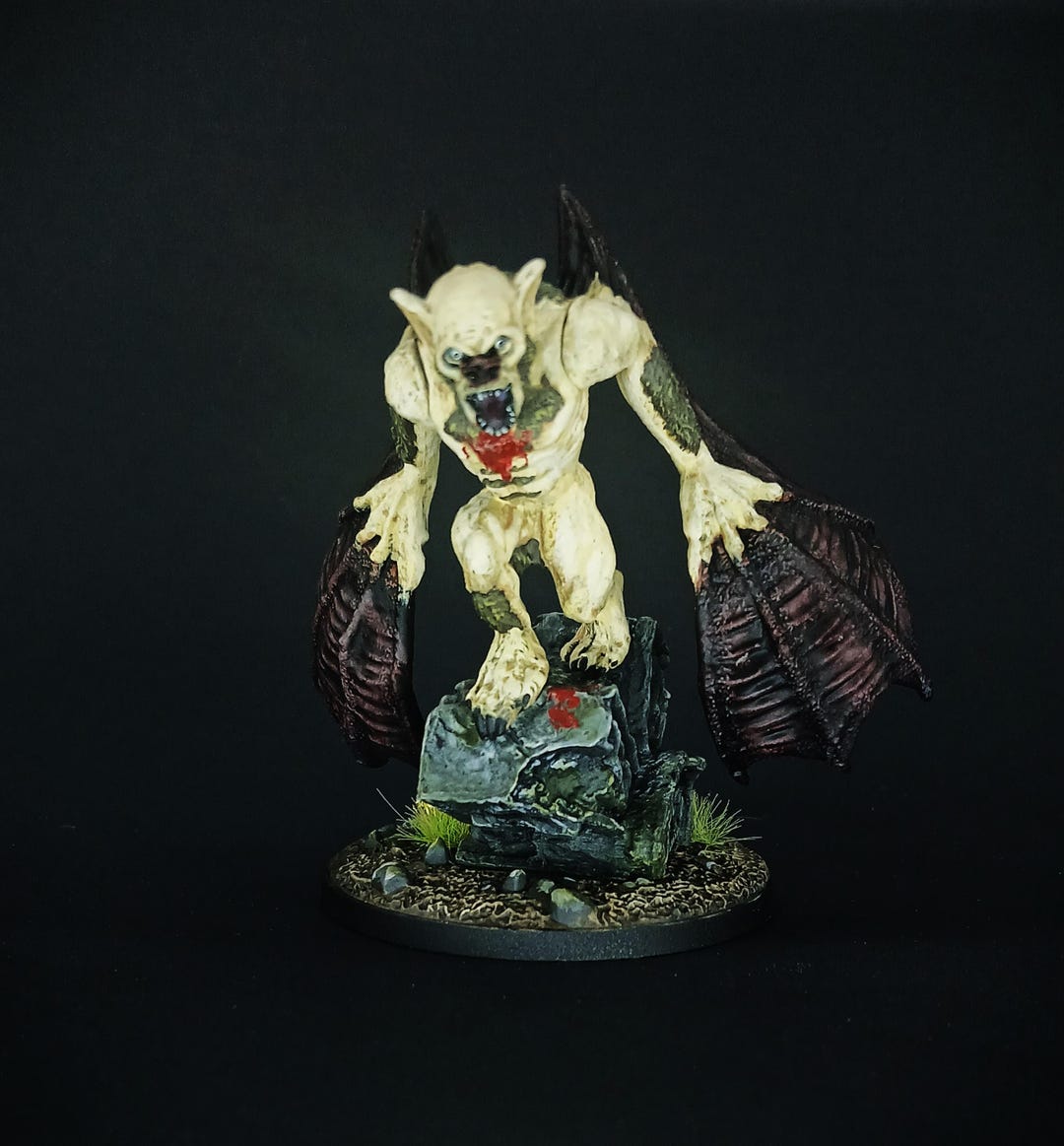 Reaper Bones Miniatures Kickstarter 6 Vorvorlaka Elder Vampire Bat ...