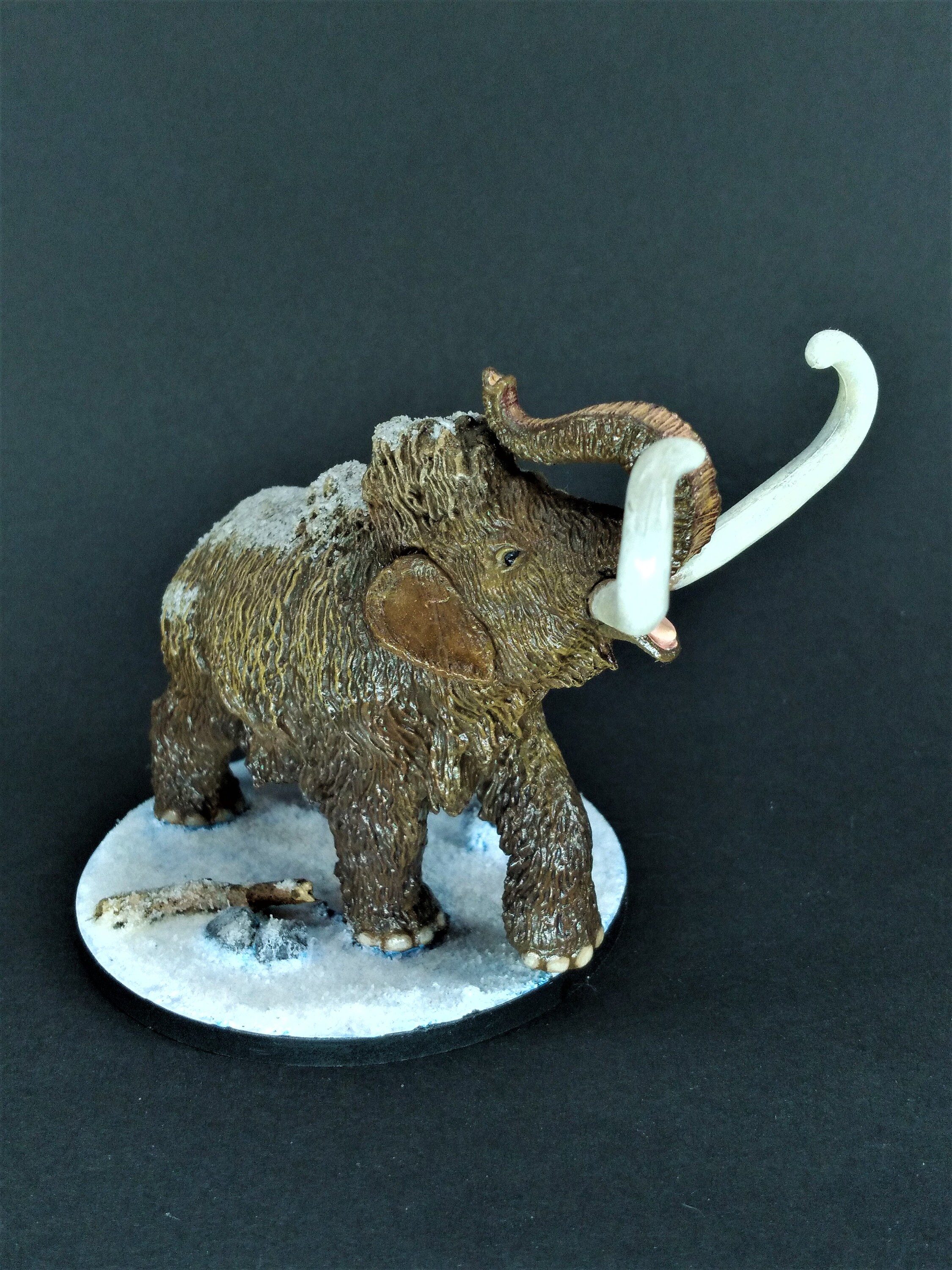 Reaper Bones Miniatures Pygmy Mammoth Mastodon huge Painted - Etsy