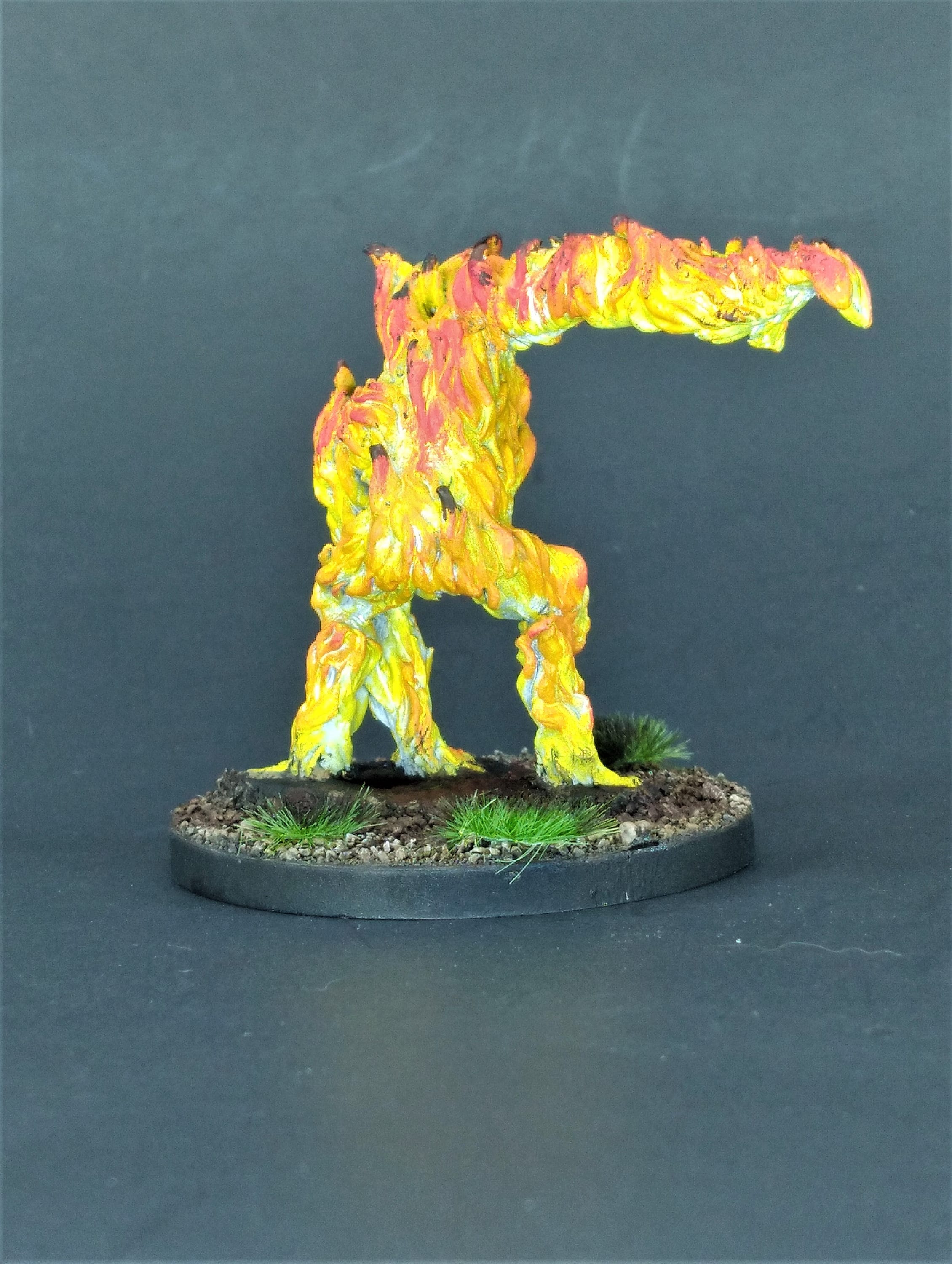 Reaper Metal Miniature Large Fire Elemental Painted - Etsy