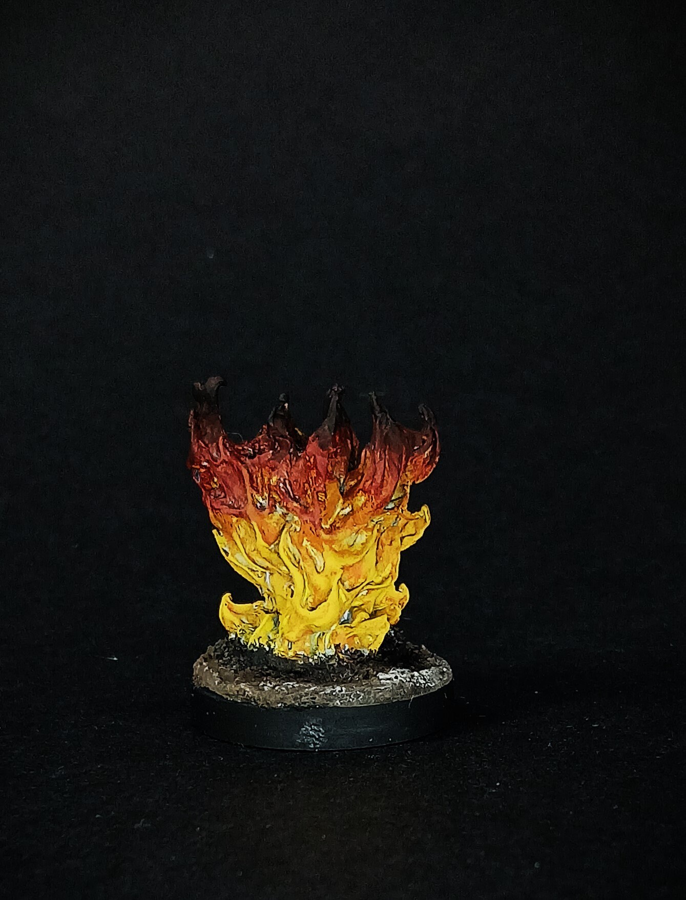 Reaper Metal Miniature Lesser Fire Elemental Painted - Etsy