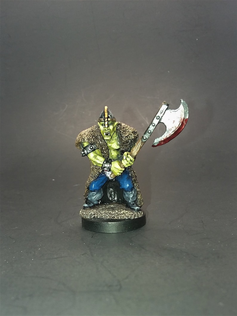 Reaper Metal Ta'resk, Black Orc Painted Miniature - Etsy