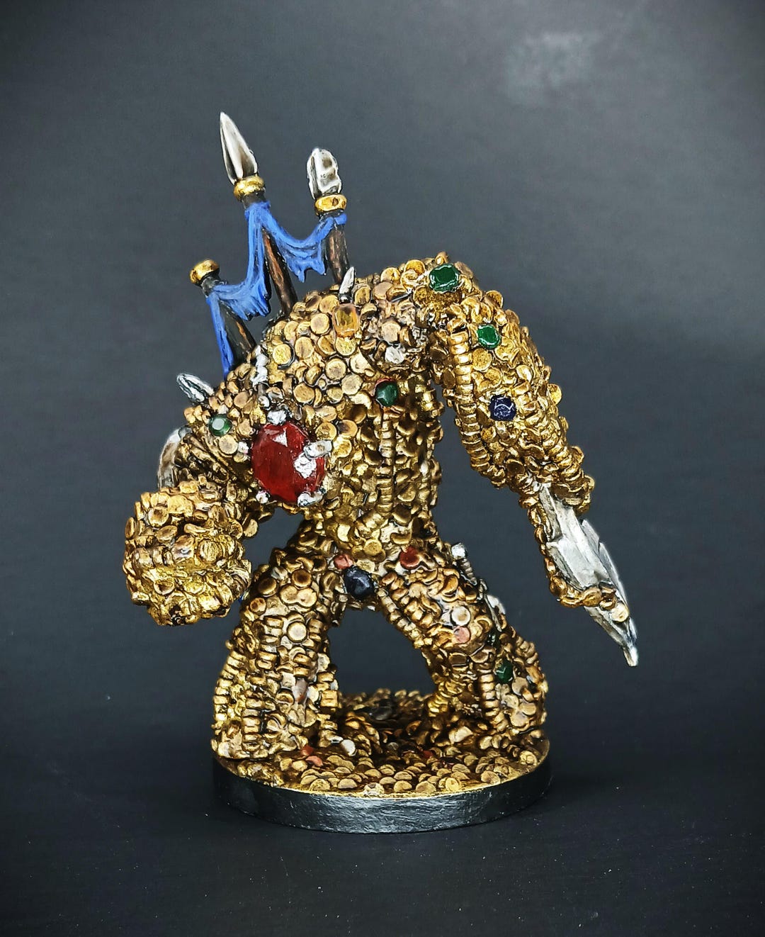 Reaper Miniatures Bones Loot treasure Golem Large Painted - Etsy