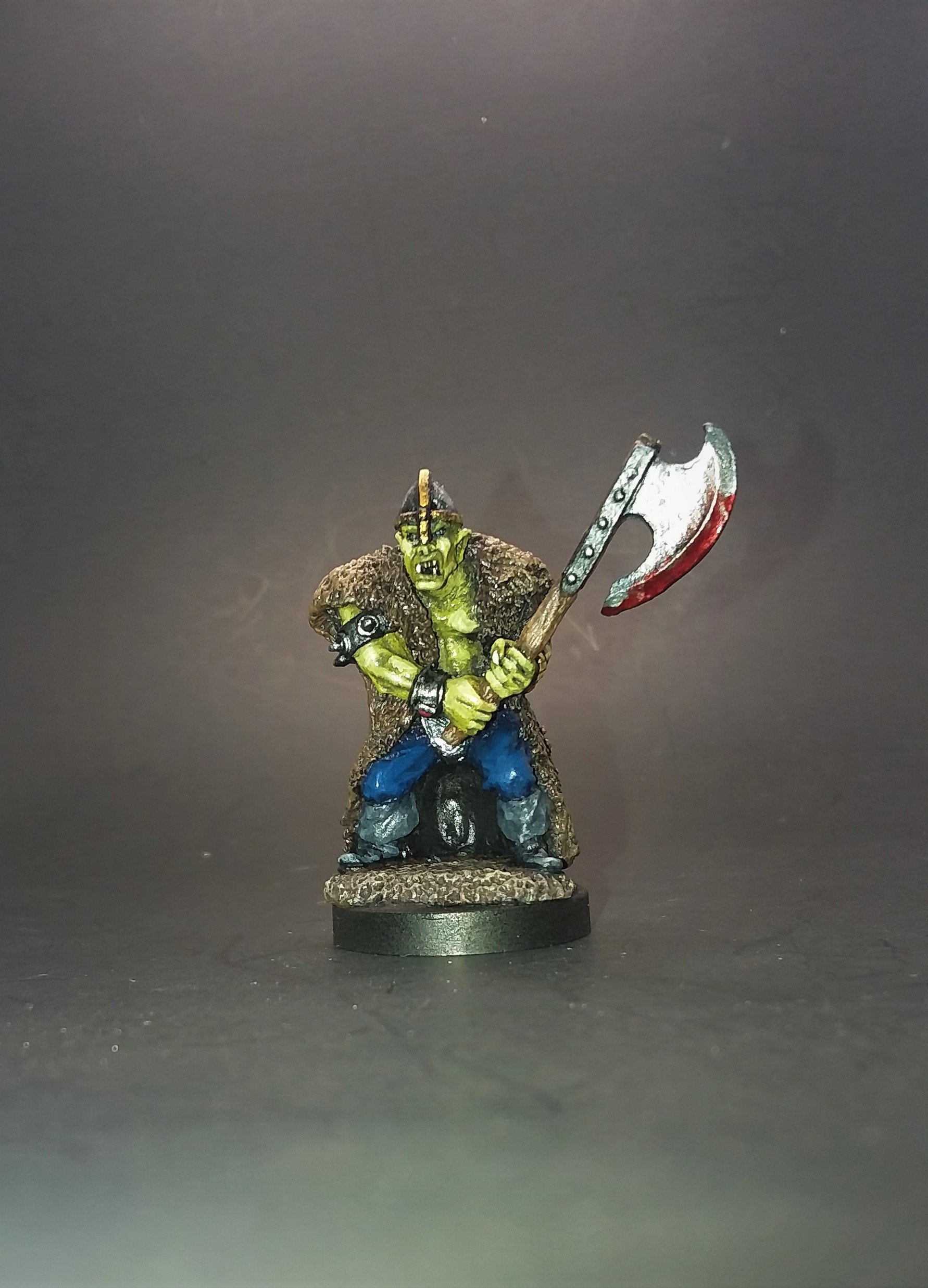 Reaper Metal Ta'resk, Black Orc Painted Miniature - Etsy