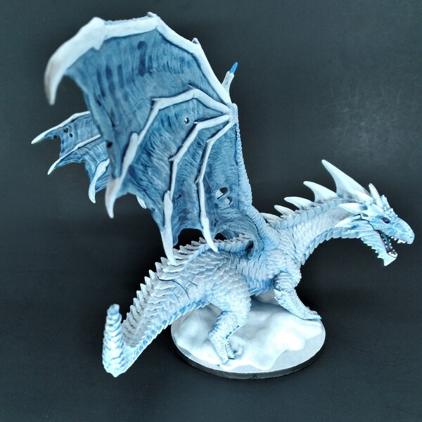 Frost Dragon Miniature - Etsy