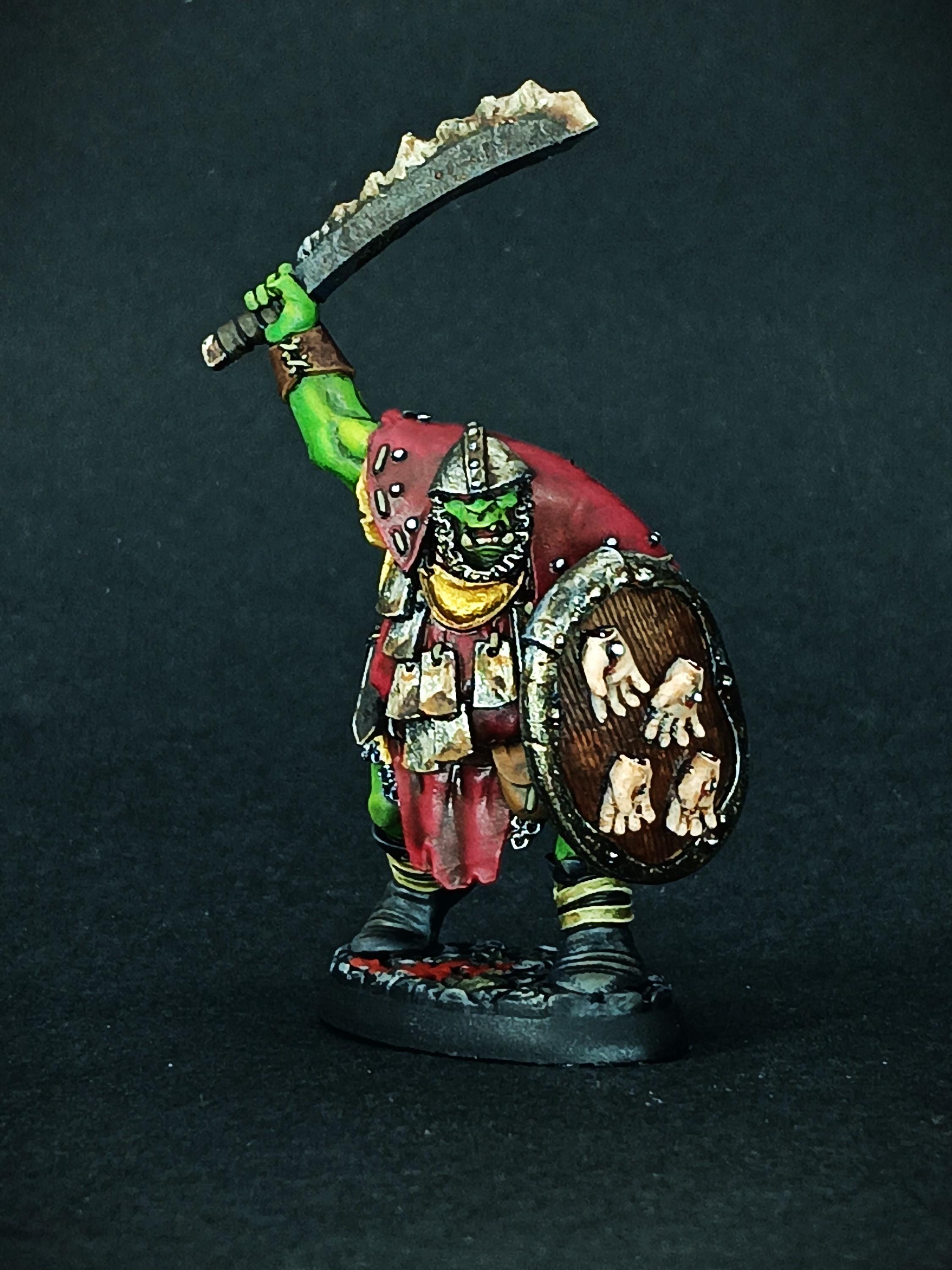 Reaper Bones Miniatures Orcs of the Ragged Wound Warboss Painted - Etsy