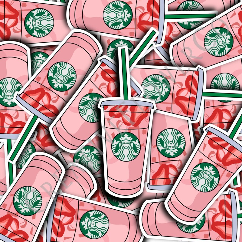 Starbucks Stickers - Etsy