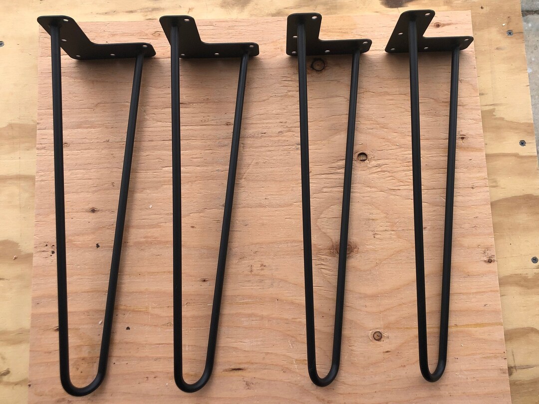 Hairpin Legs (set of 4) 4",6",8",12",14",16" - Etsy