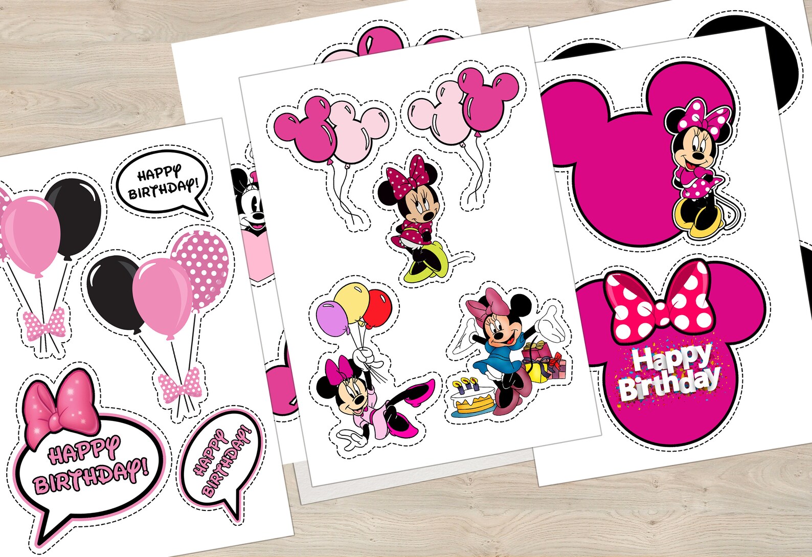 minnie-mouse-cake-topper-cake-decor-printable-etsy