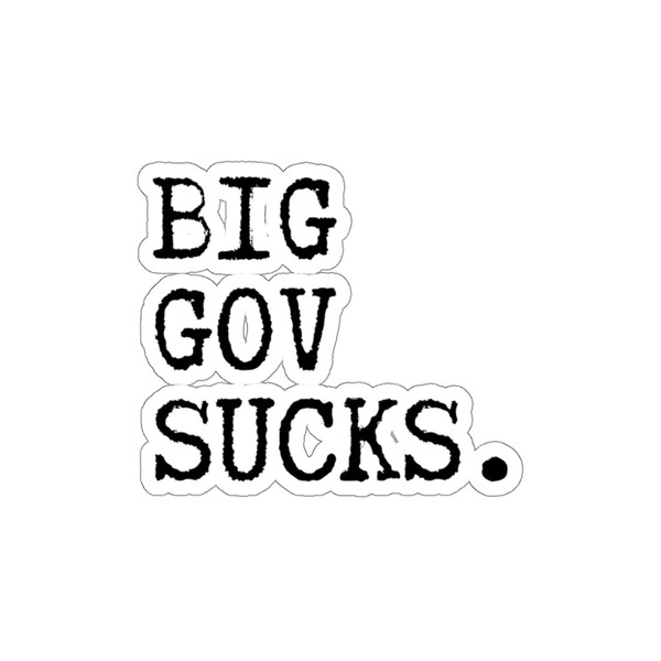 Anti Government Decal - Etsy