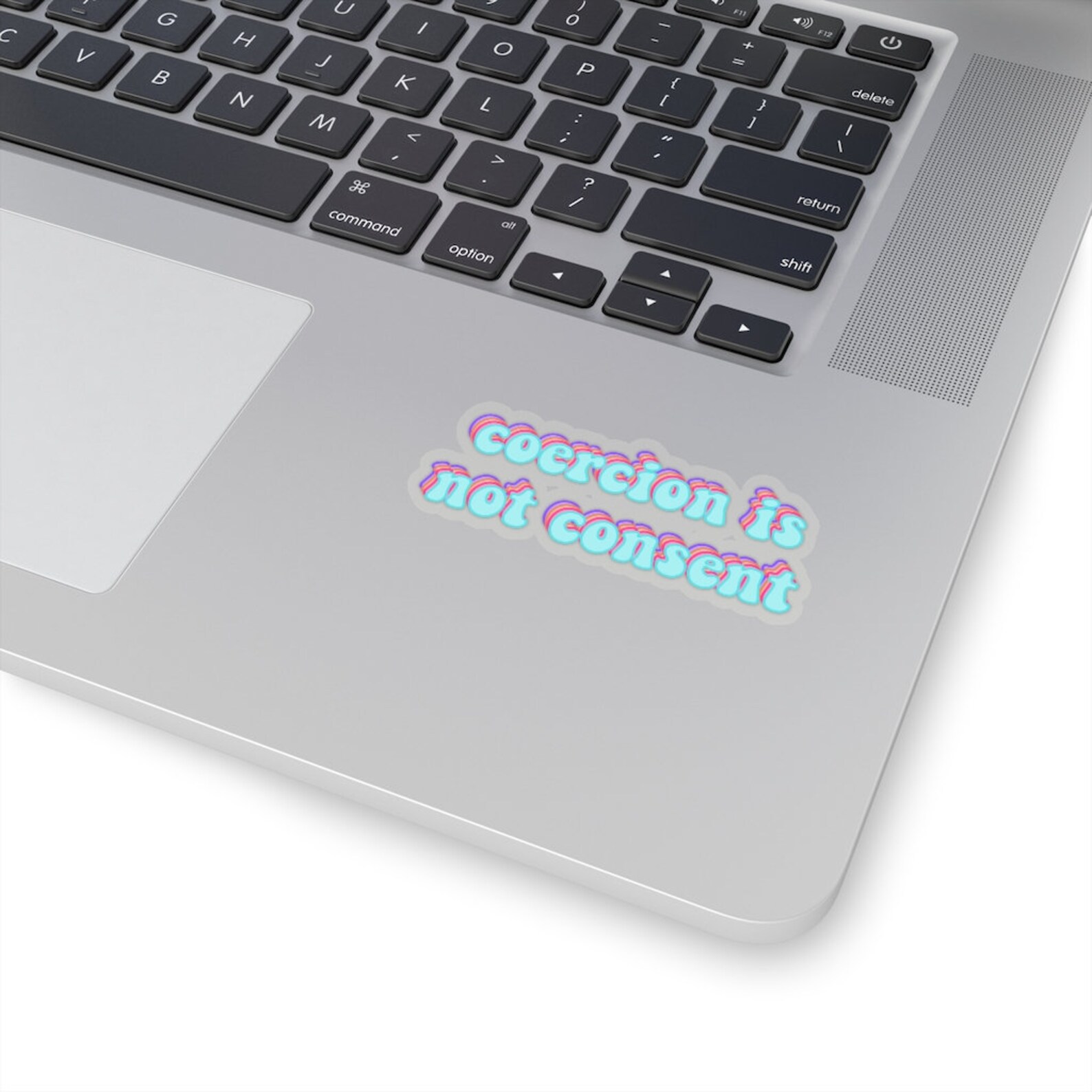 Coercion is Not Consent Sticker, Do Not Comply Sticker, Freedom Over ...