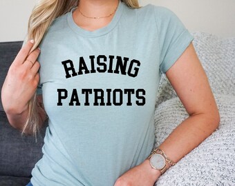 Raising Patriots Conservative Shirt American Mom Lions Not - Etsy
