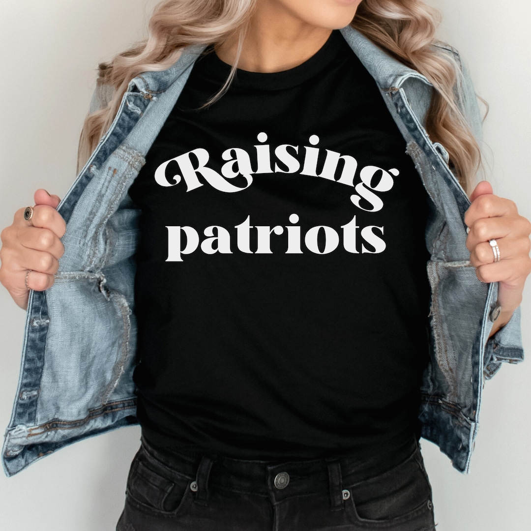 Raising Patriots Shirt, American Mom, Raising Lions, Patriotic Mom ...