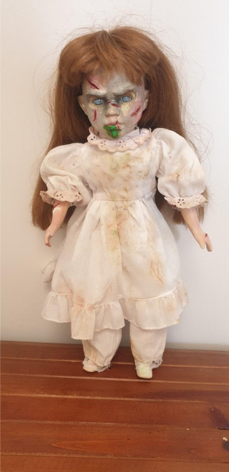 The Exorcist hand painted Regan MacNeil porcelain doll | Etsy