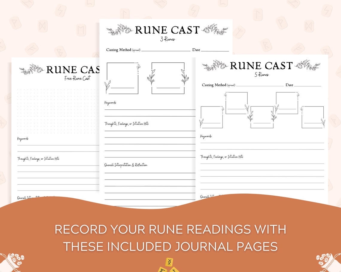 Runes Elder Futhark Essentials Cheat Sheets, Rune Meanings, Rune ...