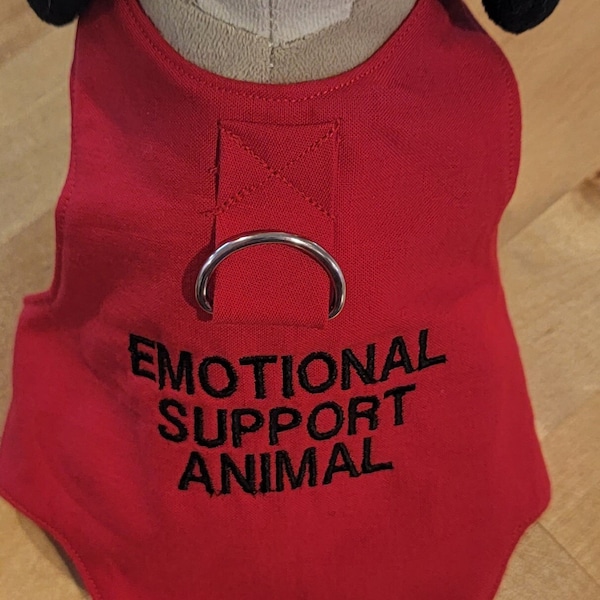 Emotional Support Animal Harness - Etsy