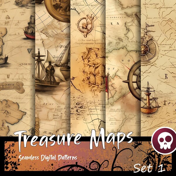 Treasure Map - Etsy