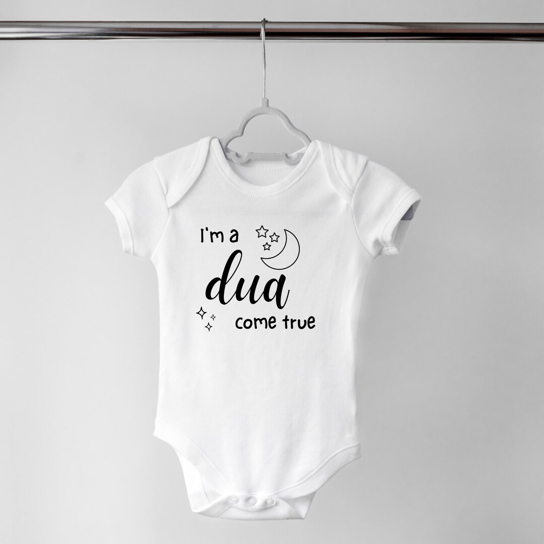 Baby's Dua Come True Onesie | Dua | Baby Eid Gift | I'm A Dua Come True ...