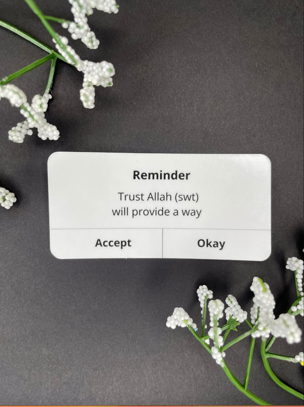 Reminder Trust Allah Will Provide A Way Laptop Sticker | Islamic ...