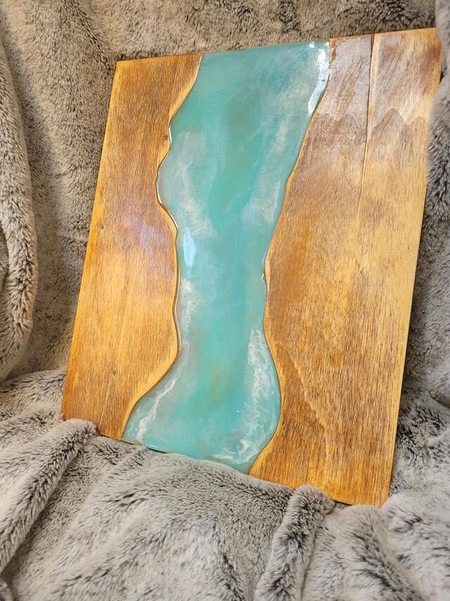 Resin River Board - Etsy